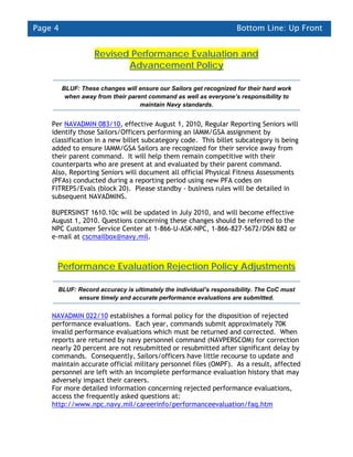 MCPON BLUF March 2010 Final | PDF