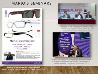 Mario Cesco design Porfolio | PPTX | Business Administration | Business