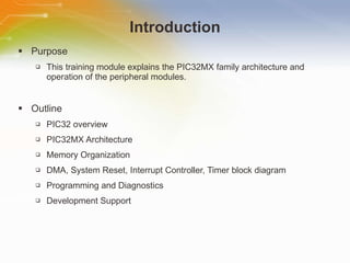 PIC32MX Microcontroller Family | PPT