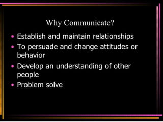 FUNDAMENTAL OF COMMUNICATION | PPTX