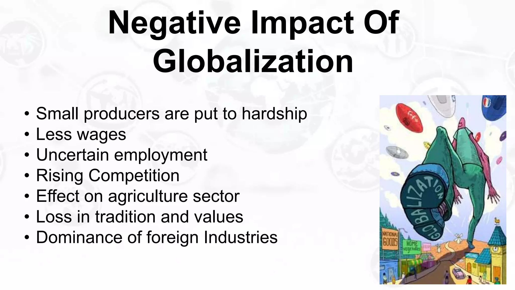 Impact Of Globalisation | PPTX