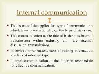 Types of Communication | PPT