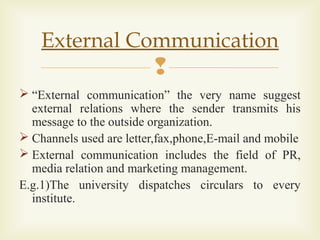 Types of Communication | PPT