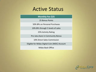 Midas-Corp Presentation | PPTX