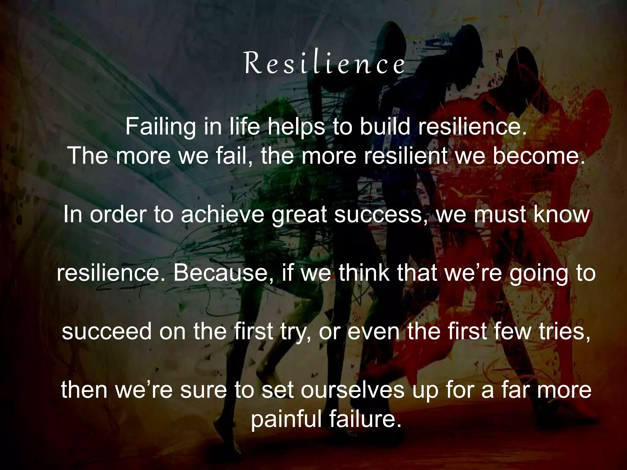 WHY FAILING IS IMPORTANT IN LIFE? | PPTX