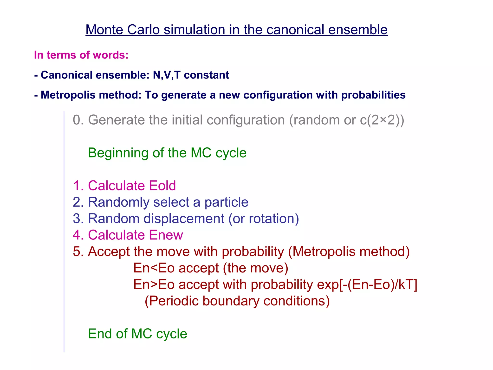 Monte Carlo Simulation Methods | PPT