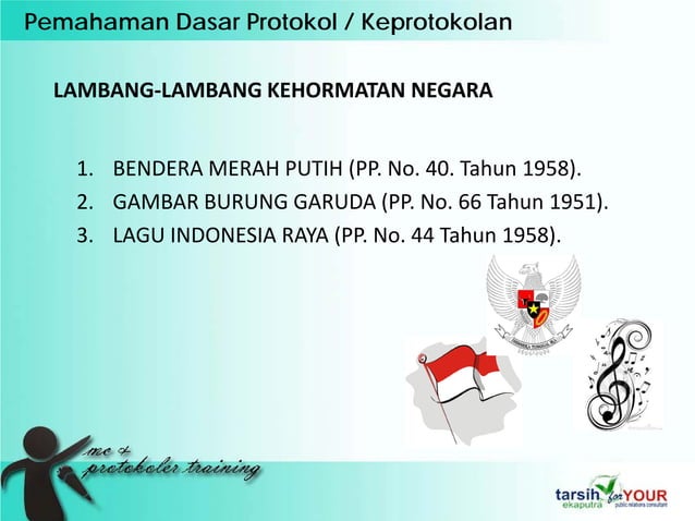 Mc & protokoler training module by Tarsih Ekaputra | PDF