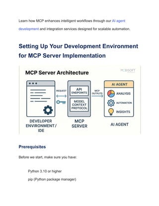 MCP Server Deployment Guide Powering AI Agents with Scalable ...