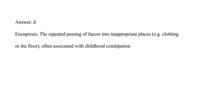 MCQ-6th Jan.pptx | Brain and Nervous System Disorders | Diseases and ...