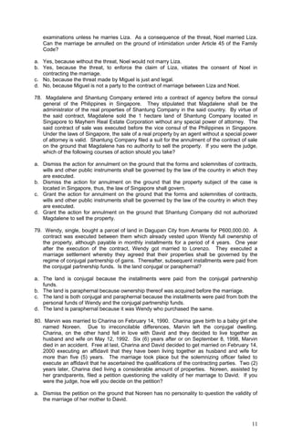Mcq civil law review i | DOC