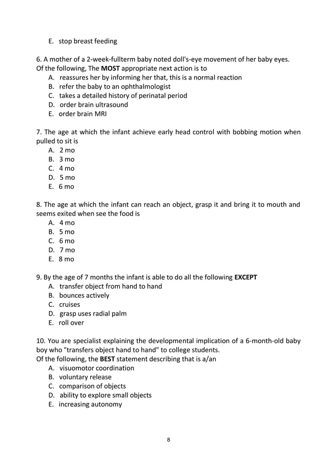 MCQ-in-Pediatrics-Review-of-Nelson-textbook-of-Pediatrics (2).pdf | Parenting Babies and ...