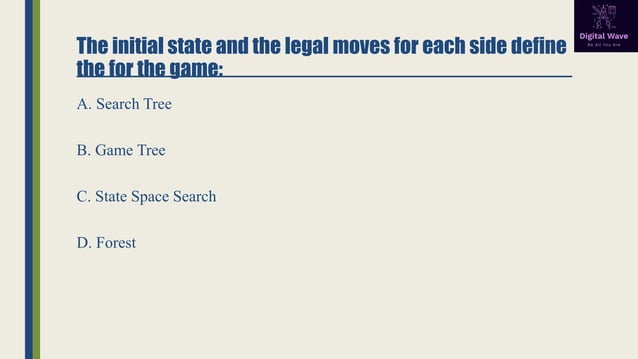Artificial Intelligence MCQ Part 1 | 50 AI MCQs | Multiple Choice ...