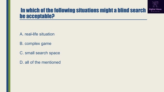 Artificial Intelligence MCQ Part 1 | 50 AI MCQs | Multiple Choice Questions & Answers | PPT