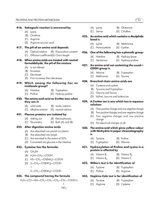 Multiple Choice questions in BIOCHEMISTRY by G.Vidya | PDF