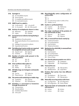 Multiple Choice questions in BIOCHEMISTRY by G.Vidya | PDF