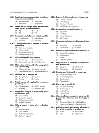 Multiple Choice questions in BIOCHEMISTRY by G.Vidya | PDF