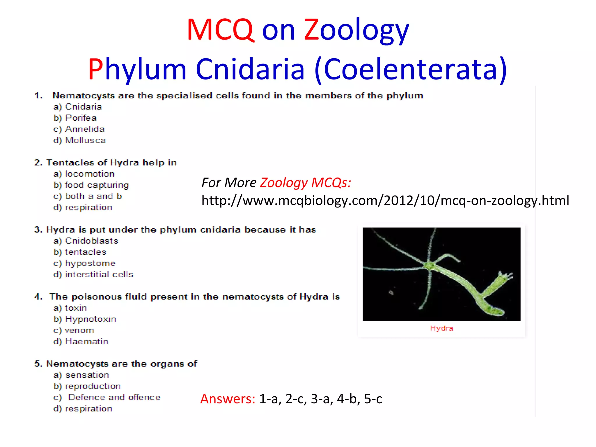 Biology MCQs (Multiple Choice Questions) | PPT