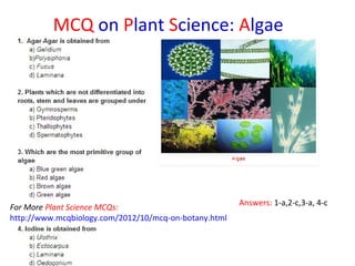 Biology MCQs (Multiple Choice Questions) | PPT