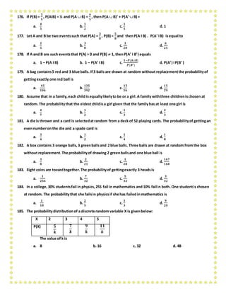 Mcq exemplar class 12 | PDF