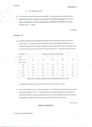 MCQ Ex in Fluid mechanics | PDF