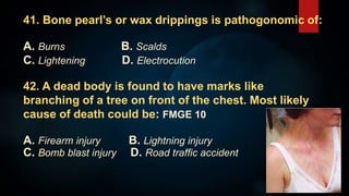 MCQ in burns with pictures | PPTX