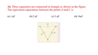 MCQ in Electrostatics. for class XII pptx | PPTX