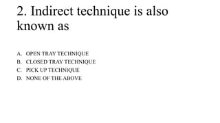 MCQ IN IMPRESSION IN IMPLANTS.pptx