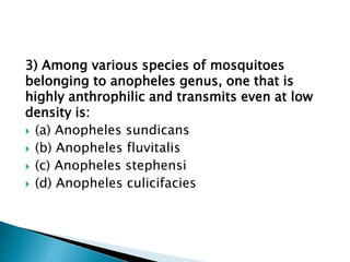 Mcq malaria | PPTX