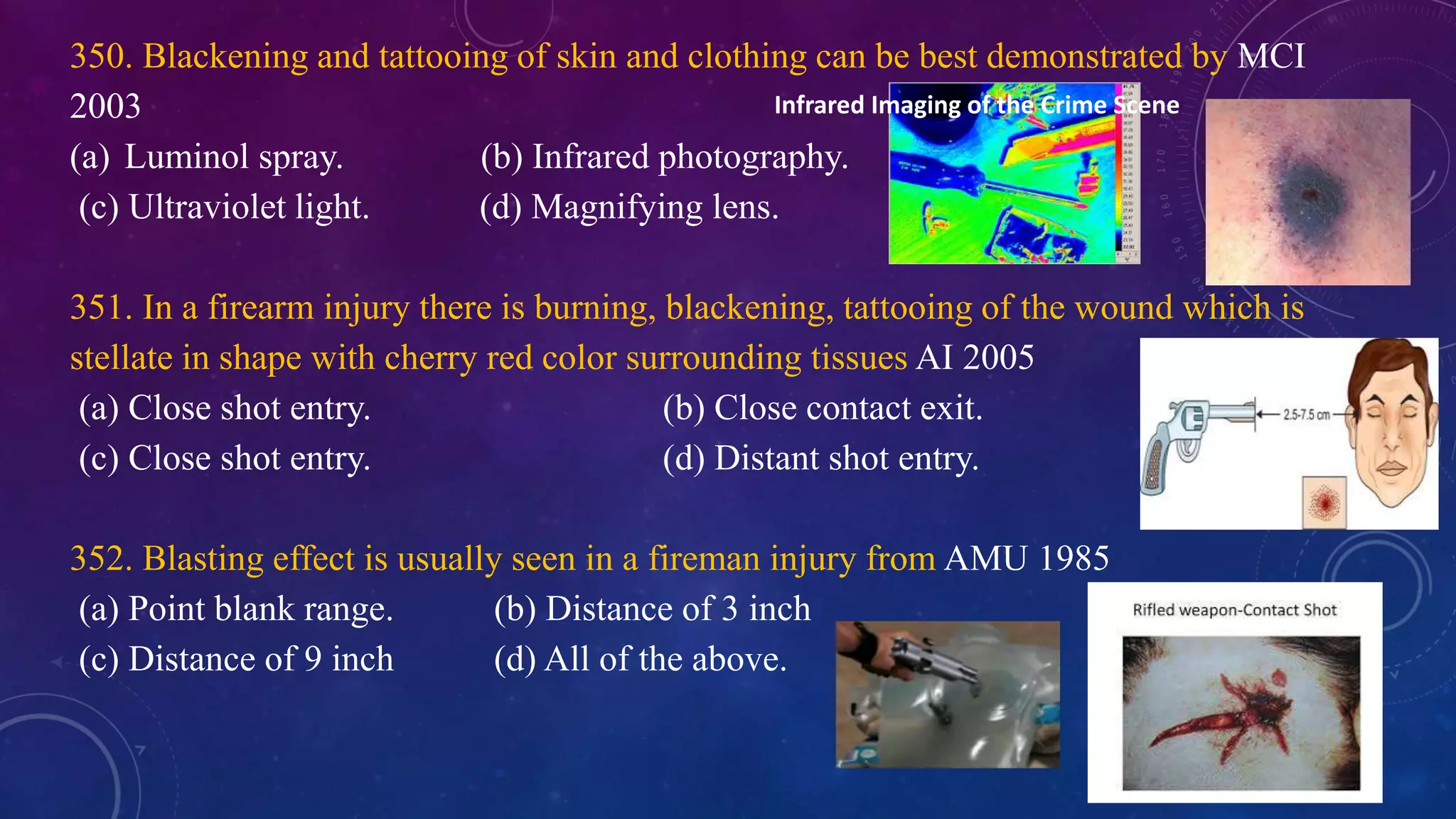 MCQ in MLI of wounds ppt | PPTX