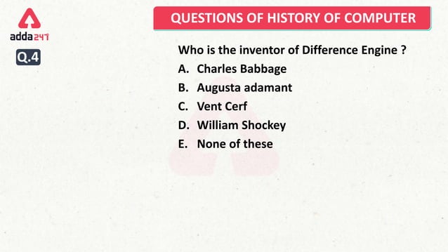 Mcq on fundamental of computer | PPTX | Computing | Technology & Computing