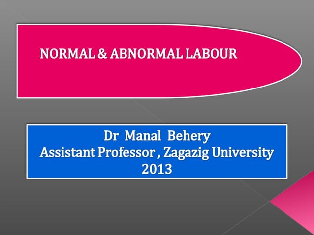 Mcq on normal and abnormal labor for undergraduate | PPT | Pregnancy ...