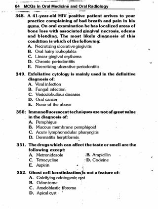 MCQ Oral medicine and oral radiology.pdf