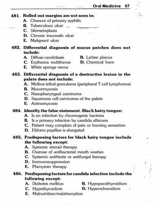 MCQ Oral medicine and oral radiology.pdf