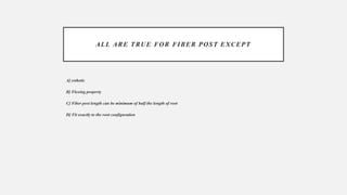 MCQ Post and Core.pptx