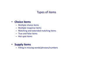 Writing MCQs | PDF