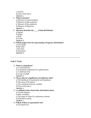 MCQ, Research Optometry, Simplified according to title | PDF
