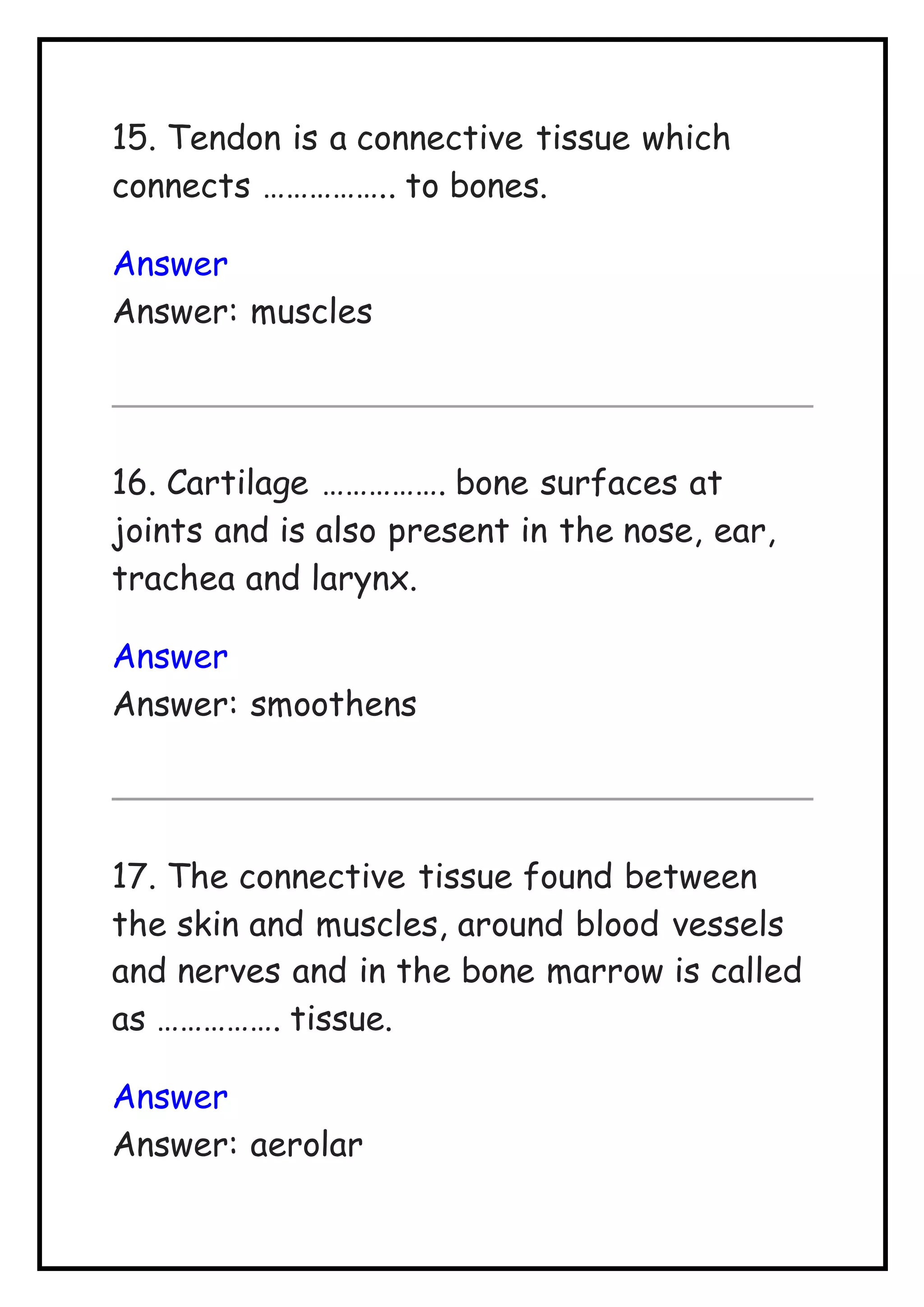 Mcq's of class 9 chapter Tissues | DOCX