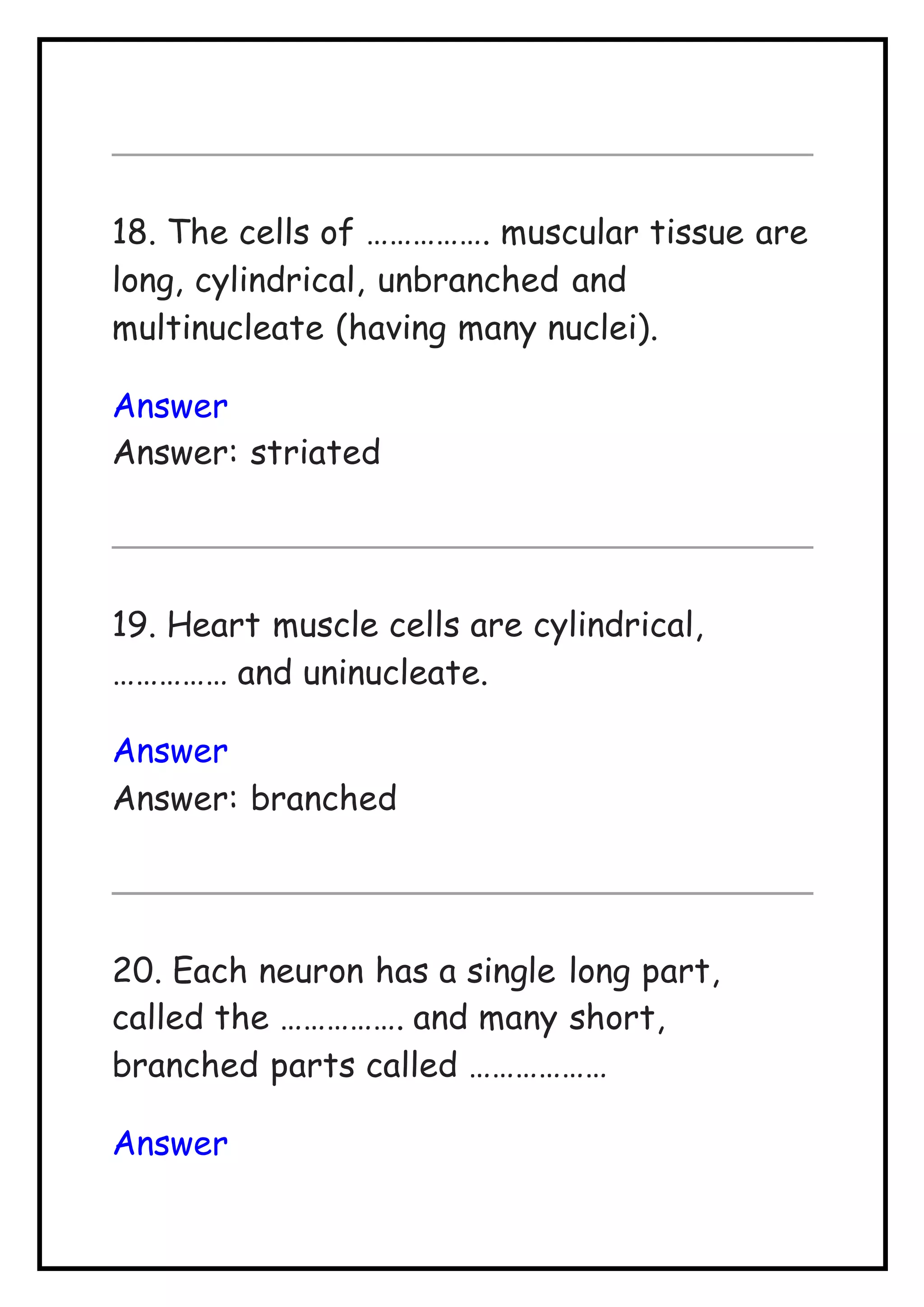 Mcq's of class 9 chapter Tissues | DOCX