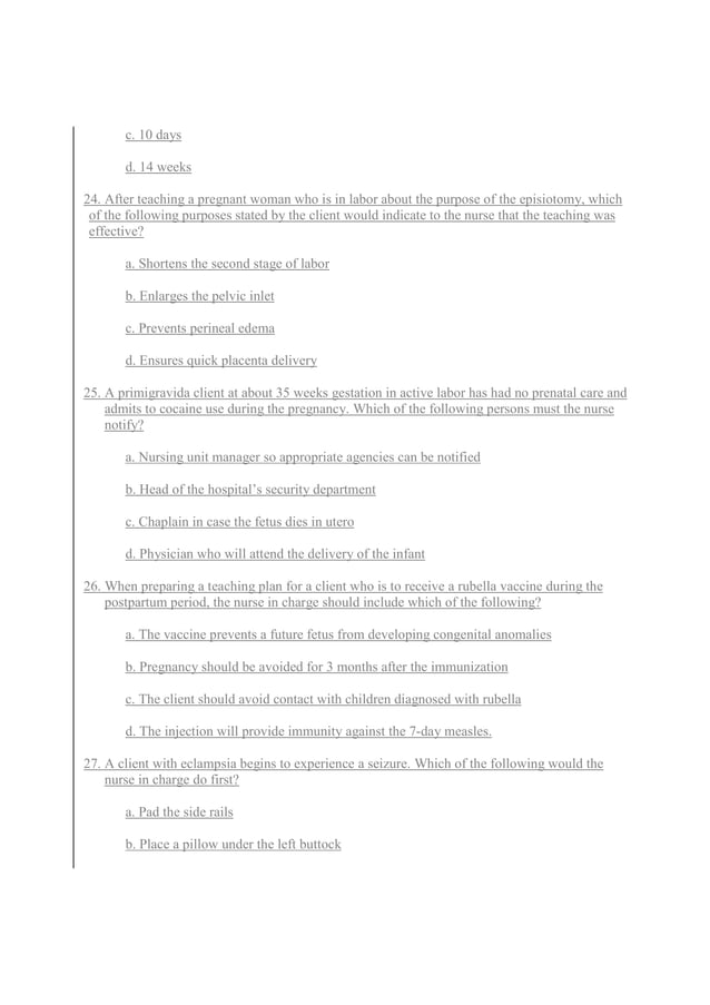 MCQs for Entrance Test for BN, MN, MSN Nursing by RS MEHTA | PDF ...