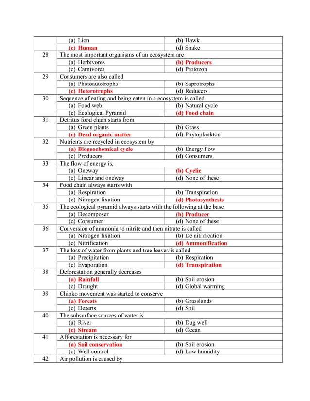 Mcq's for internal exam | PDF | Science