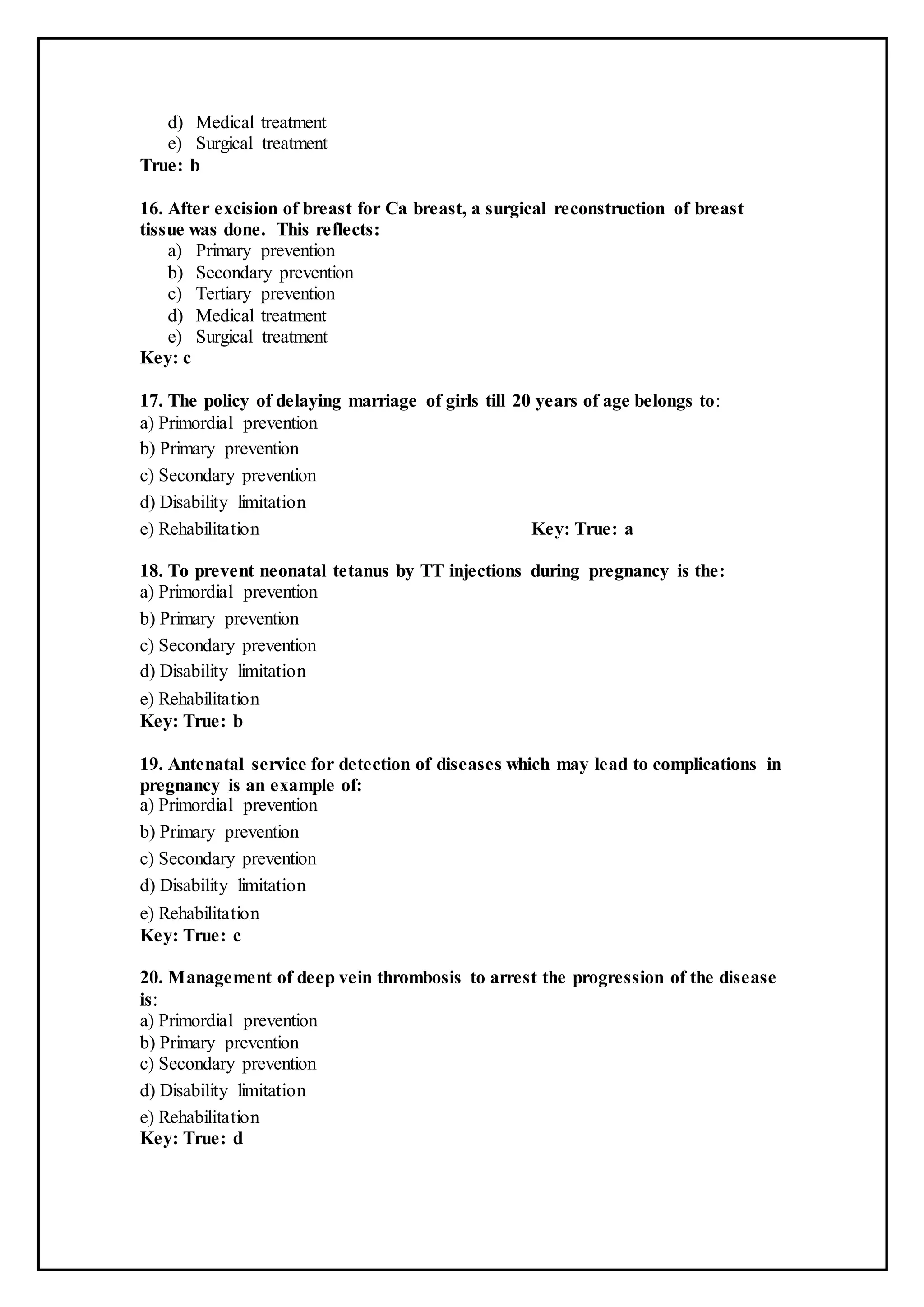 Mcqs general epidemiology | DOCX
