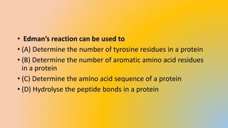 MCQs IN PROTEIN CHEMISTRY.pptx