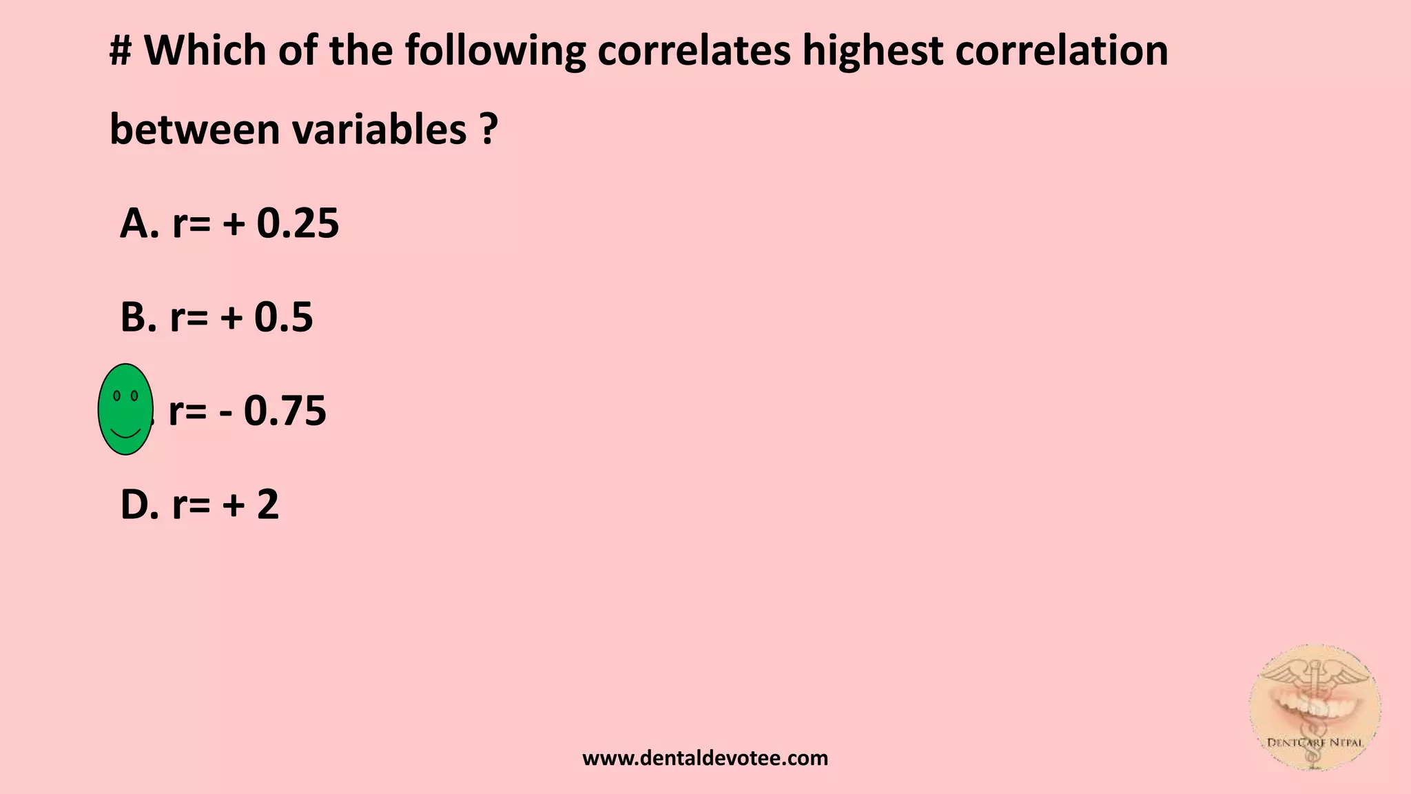 Multiple Choice Questions - Biostatistics | PPTX