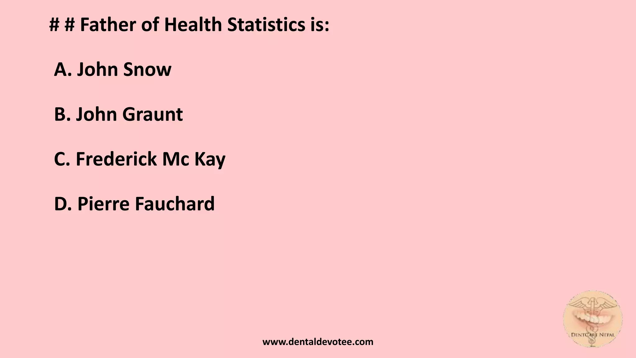 Multiple Choice Questions - Biostatistics | PPTX