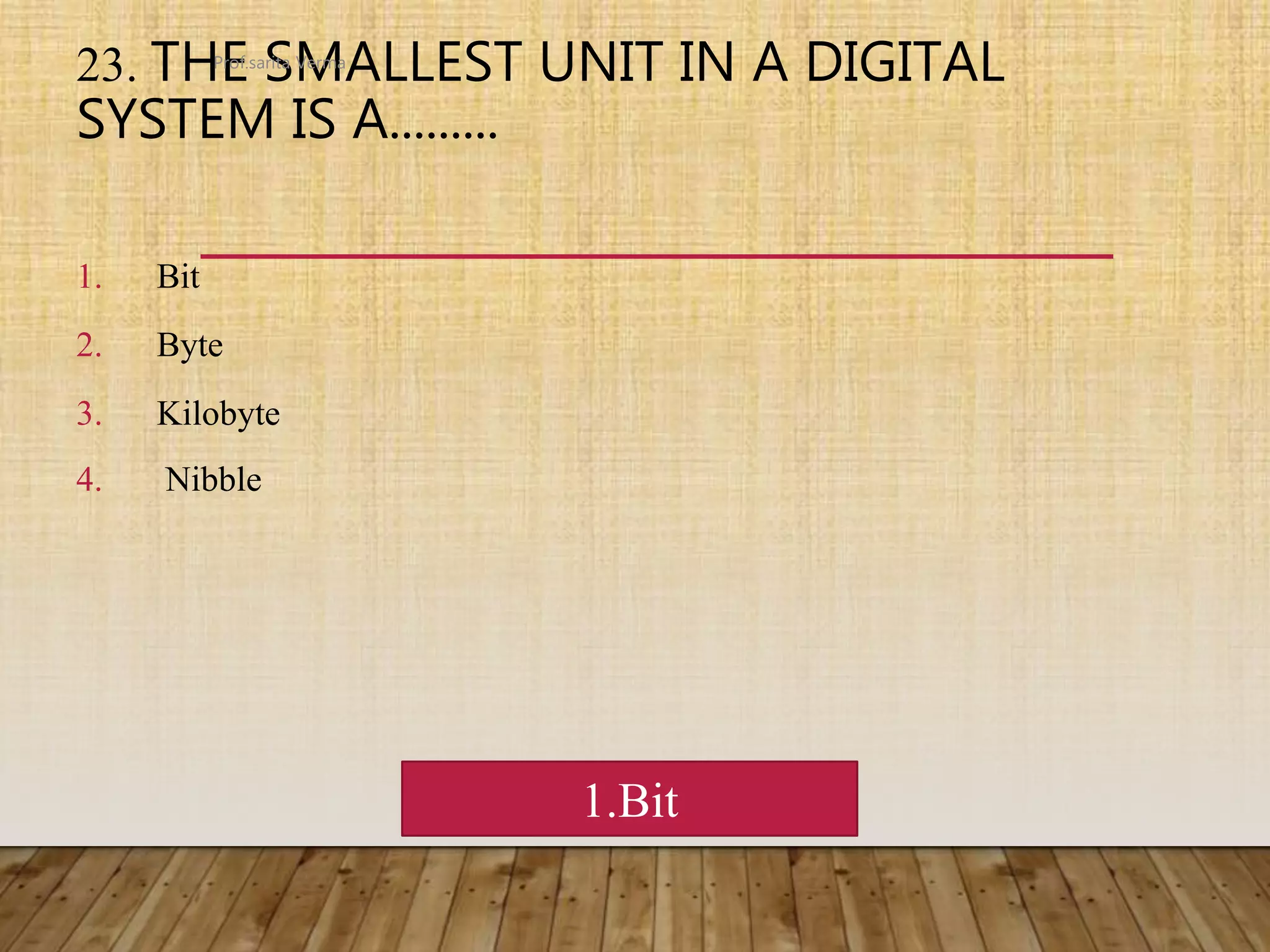 MCQ's on Information and Communication Technology | PPTX