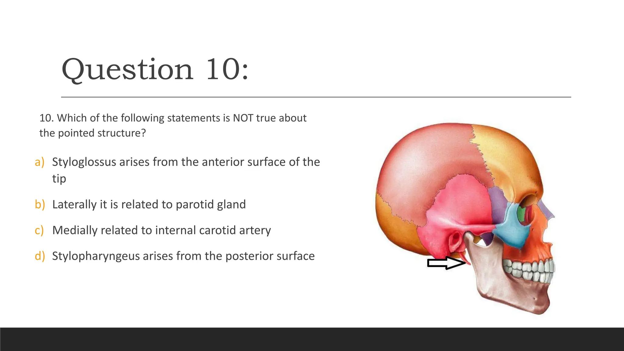 MCQ TEST HEAD & NECK.pptx first year anatomy AIIMS bilaspur | PPTX