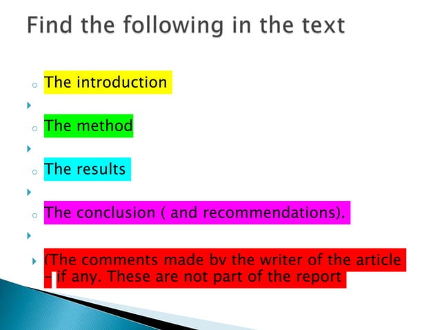 Mcr how to write a summary | PPTX