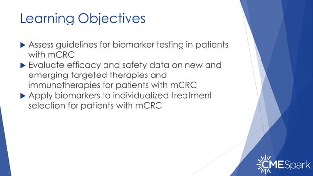 Metastatic Colorectal Cancer (mCRC) Slides | PPT