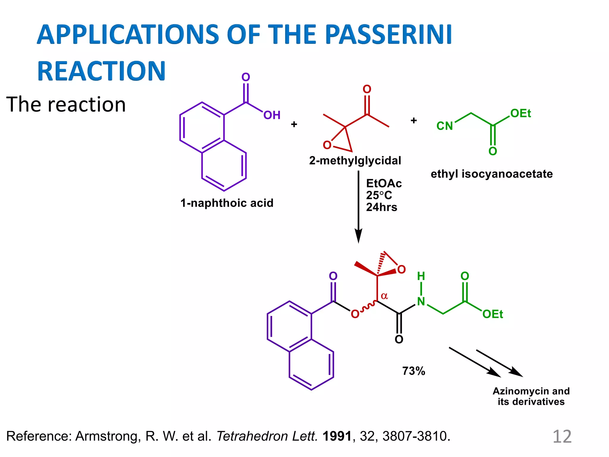Multi Component Reactions | PDF