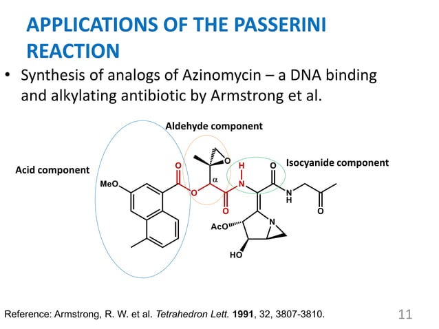 Multi Component Reactions | PDF | Chemistry | Science